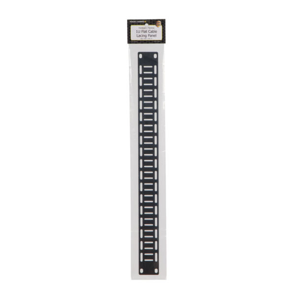 1U Flat Cable Lacing Panel - Kendall Howard
