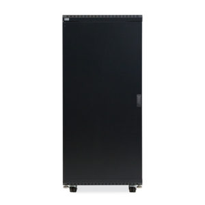 27U LINIER® Server Cabinet - Glass/Solid Doors - 24" Depth - Kendall Howard