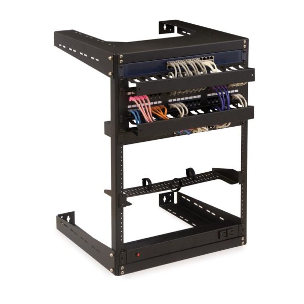 8U 18" Deep Open Frame Wall Rack - Kendall Howard