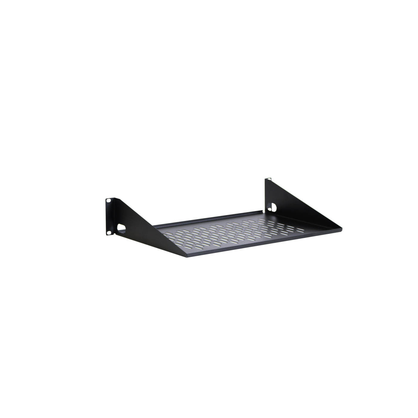 2U 12" Vented Light Duty Rack Shelf - Kendall Howard